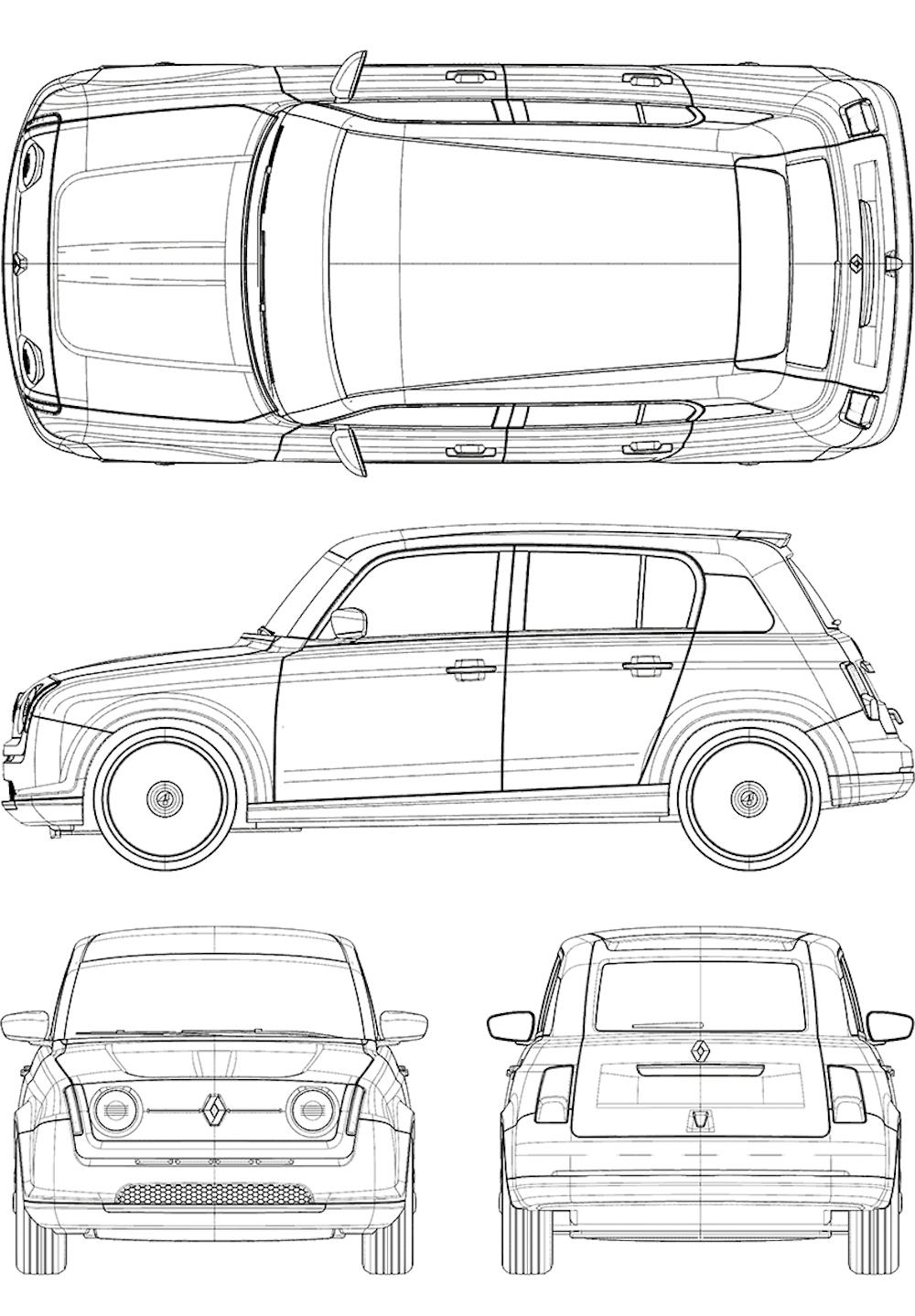 THE LEGEND LIVES AGAIN. A NEW RENAULT 4 - thesignspeaking